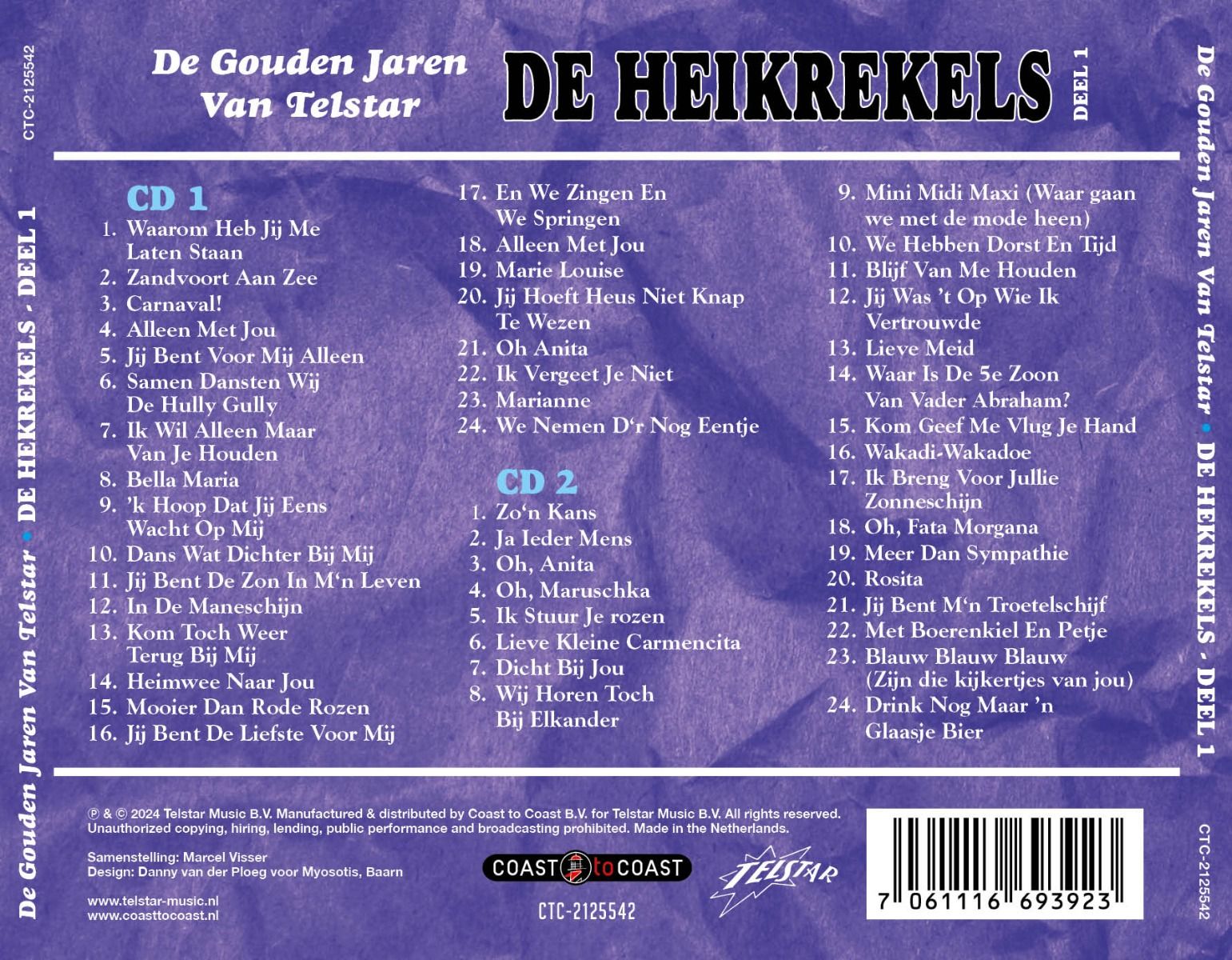 De Heikrekels - De Gouden Jaren Van Telstar